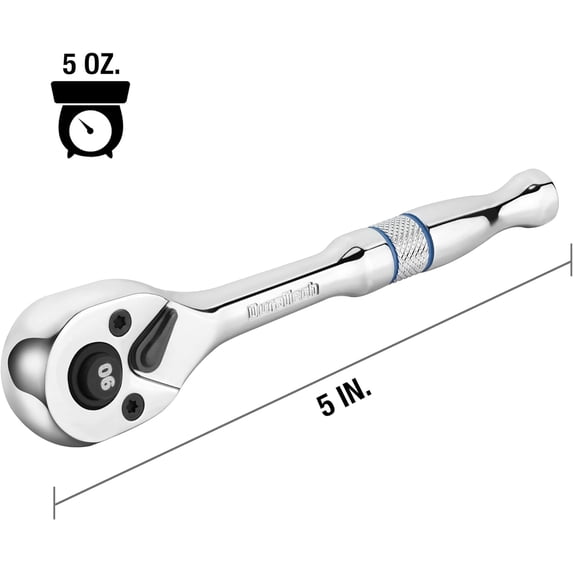 FUGee-3/8-Inch and 1/4-Inch Drive Ratchet Handle, Ratchet Wrench ...