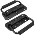FUGee-3" x 1" Spring Loaded Pull Handles Black Tool Box Handles Trunk ...