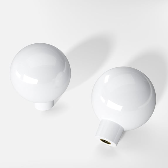 FUGee-30 Pack Drawer Knobs White Cabinet Knobs White Kitchen Cabinet ...