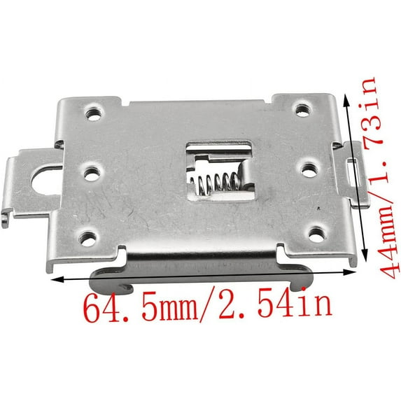 FUGee-35mm Rail Mounting Bracket Metal 35mm DIN Rail Mount Adapter for ...