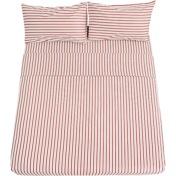 FUGee-4 Piece Bed Sheet Set (Full,Silver Gray) 1 Flat Sheet,1 Fitted ...