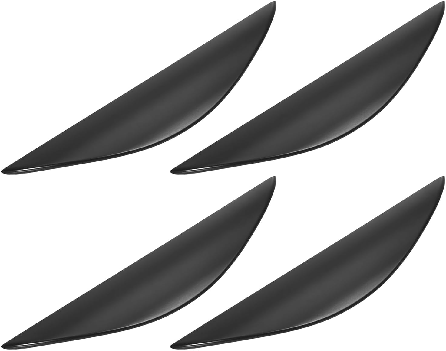 FUGee-4pcs Cabinet Pulls, Cabinet Handles, Black Drawer Pulls 3-3/4 ...