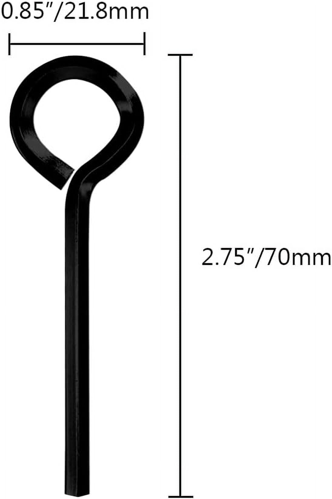 FUGee-5/32 inch Standard Hex Dogging Key Allen Wrench Door Key for Push ...