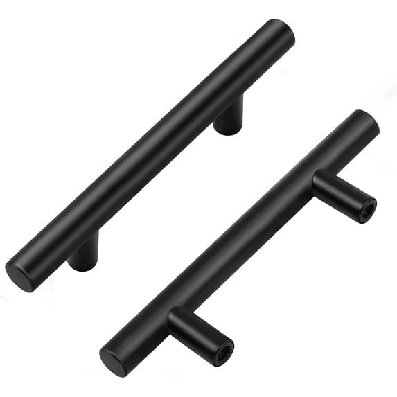 FUGee-5 Inch Cabinet Pulls Black Cabinet Handles Kitchen Cabinet ...