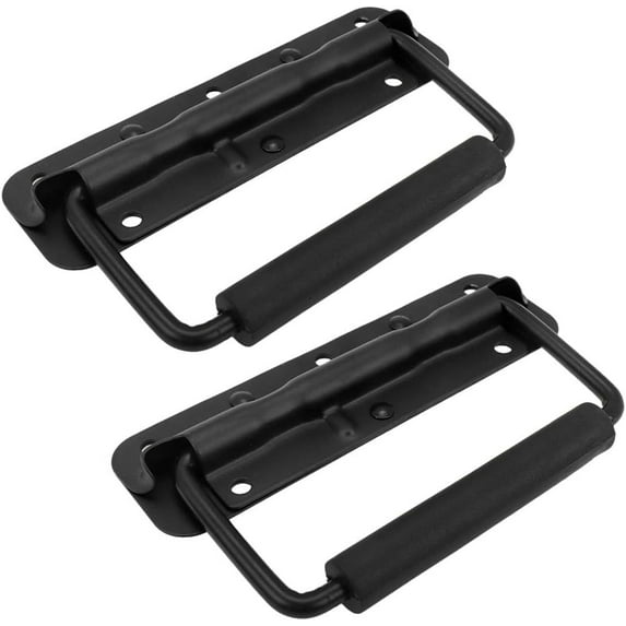 FUGee-5" x 1" Spring Loaded Pull Handles Black Heavy Duty Tool Box ...