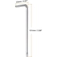 FUGee-6pcs T25 Torx Hex Key Wrench Set, L-Shaped, High Carbon Steel, Chrome Plated, Short & Long ...