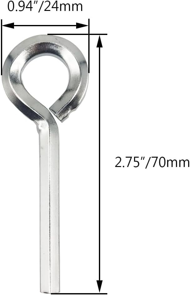 FUGee-7/32 inch Standard Hex Dogging Key Allen Wrench Door Key for Push ...