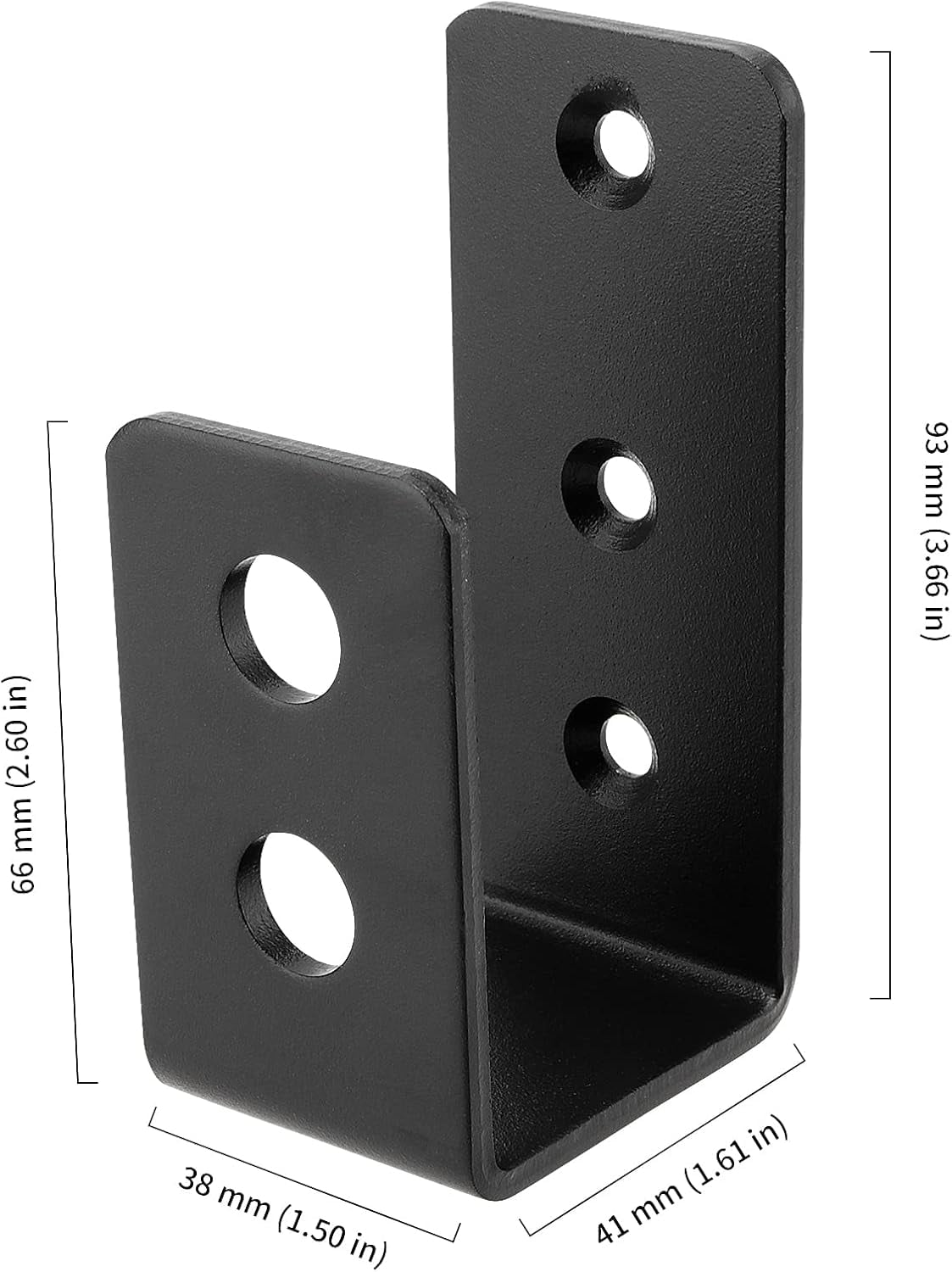 FUGee-8 Pack 2 x 4 Inch Door Barricade Brackets, Heavy Duty Drop Open ...