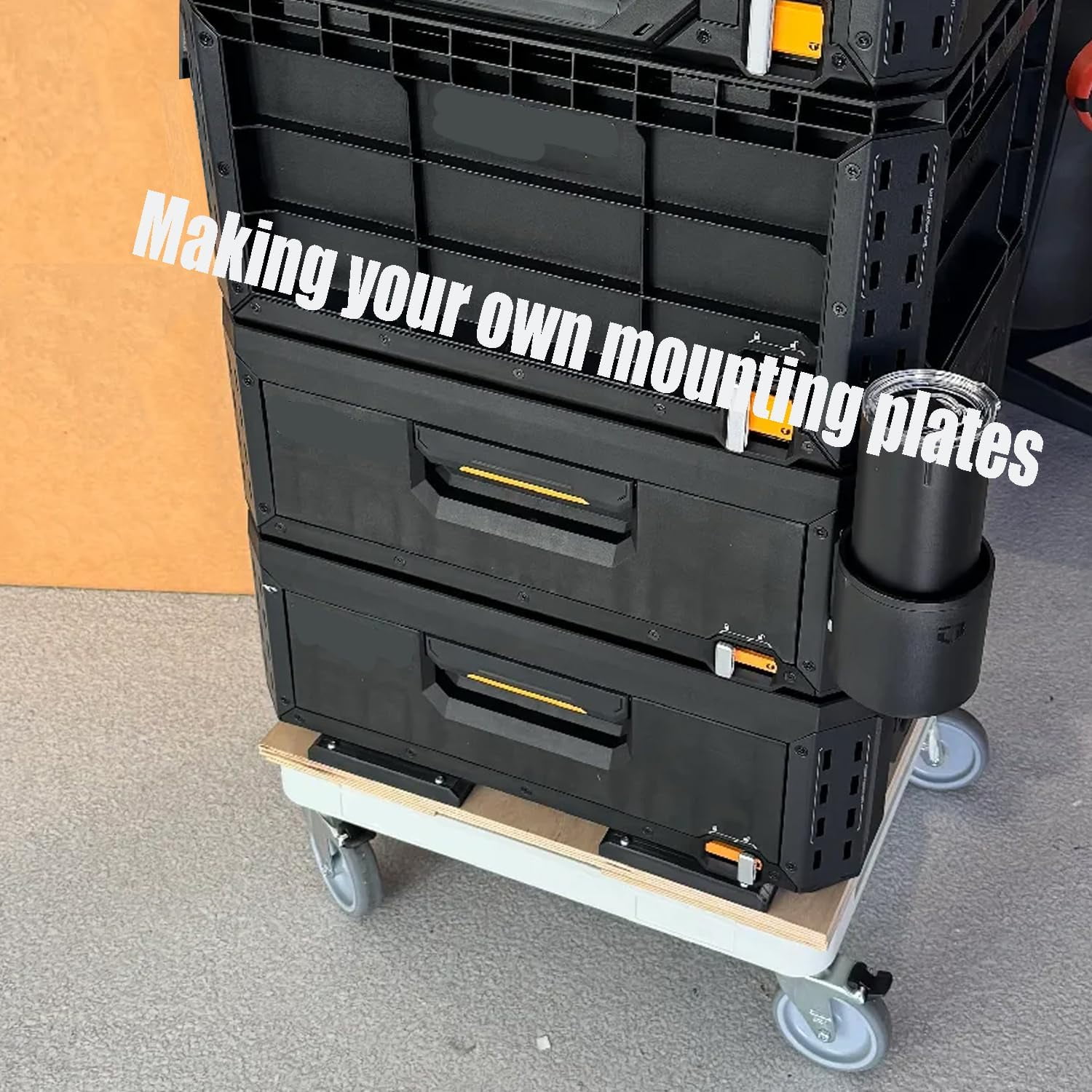 FUGee-8Pcs Mounting Feet for ToughBuilt StackTech,Mounting Plate ...