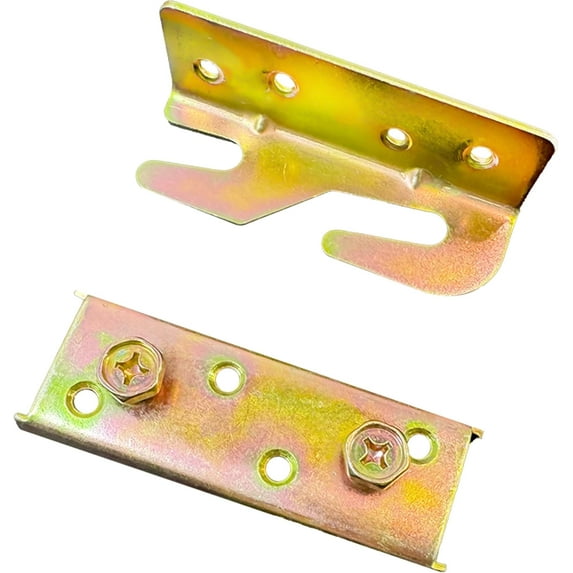 FUGee-Bed Rail Brackets, Bed Rail Fittings Set of 4 Screws Included ...