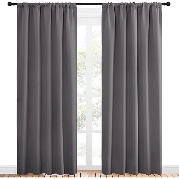 FUGee-Blackout Curtain Panels for Window - Energy Efficient & Noise ...