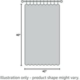 FUGee-Blackout Curtains 72 Inches Length 2 Panels for Living Room ...