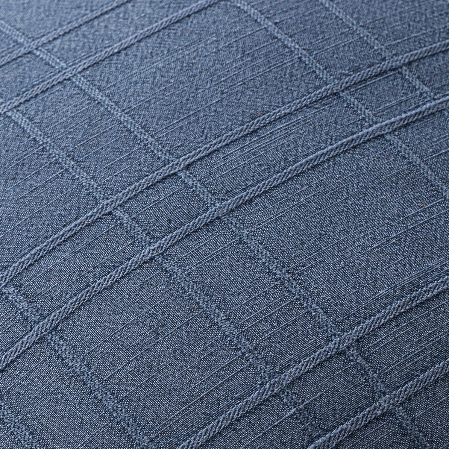 FUGee-Decorative Linen Check Throw Pillow Covers Neutral Farmhouse ...