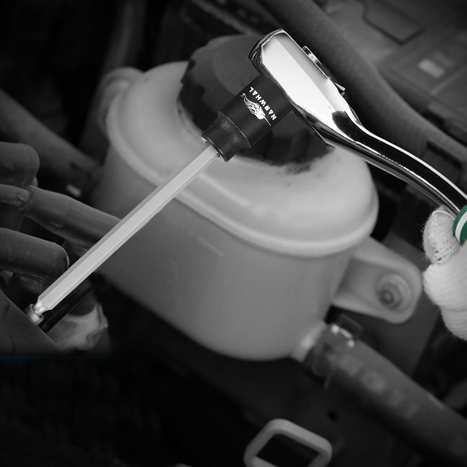 FUGee-Extra Long Allen Wrench Hex Bit Socket Set (10 Pack) - Long 6 ...