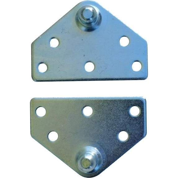 FUGee-Large Flat Lift Support Bracket - Zinc Plated 14 Gauge Steel ...