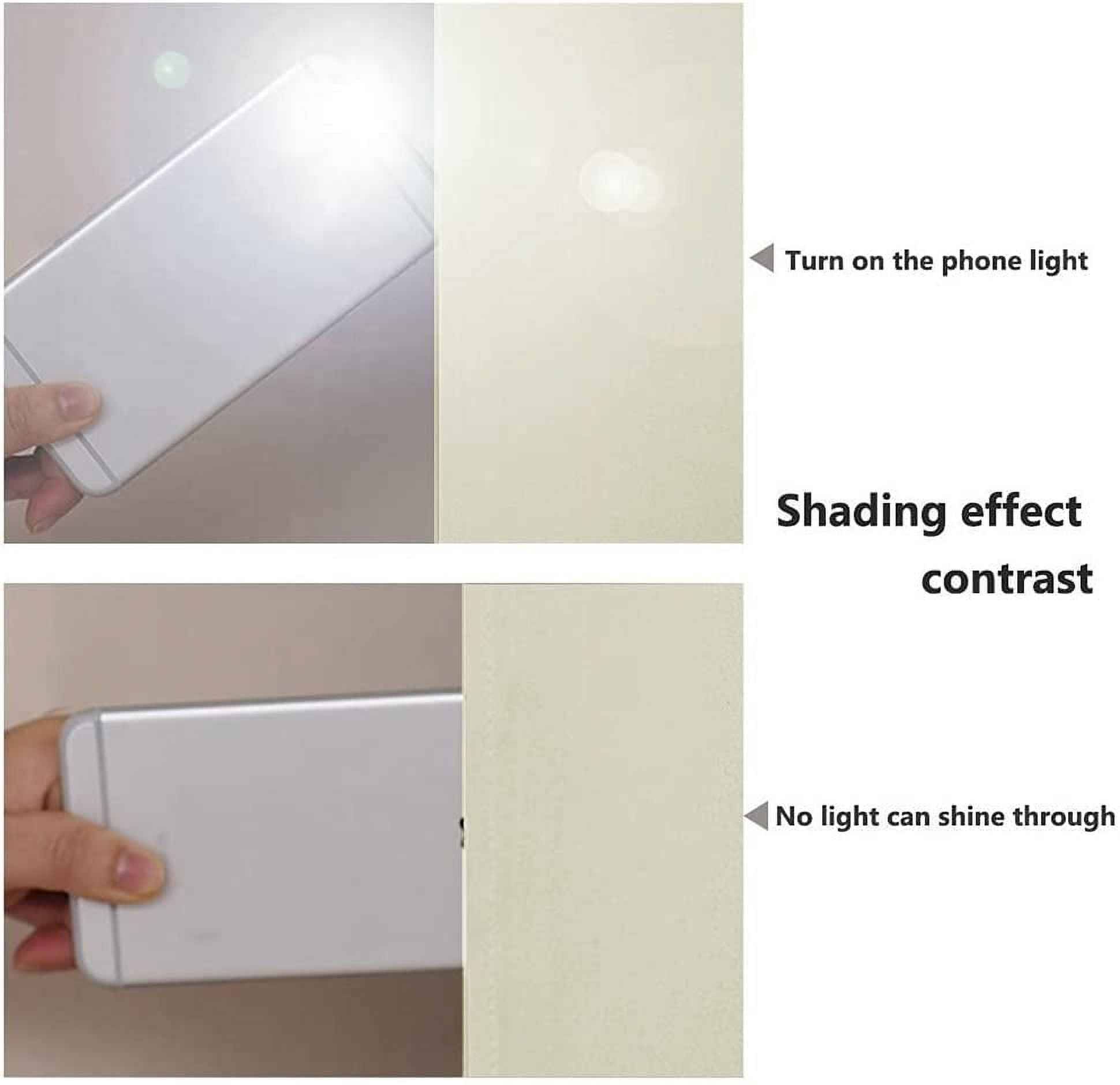 FUGee-Living Room Completely Shaded Draperies, Privacy Protection ...