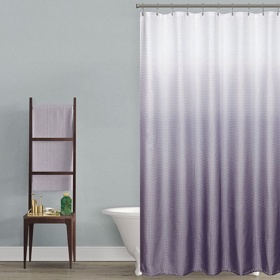 FUGee-Shower Curtain Gold Accents Bathroom Sets with Hooks Glam Luxury ...