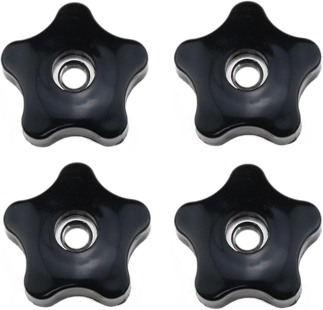 FUGee--T-Track Knob Five-Star Thru Knobs 5/16”-18 Through Hole knobs ...