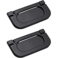 FUGee-Yoohey 2 Pack Modern Flush Ring Pull Flush Mount Door Pull Handle ...