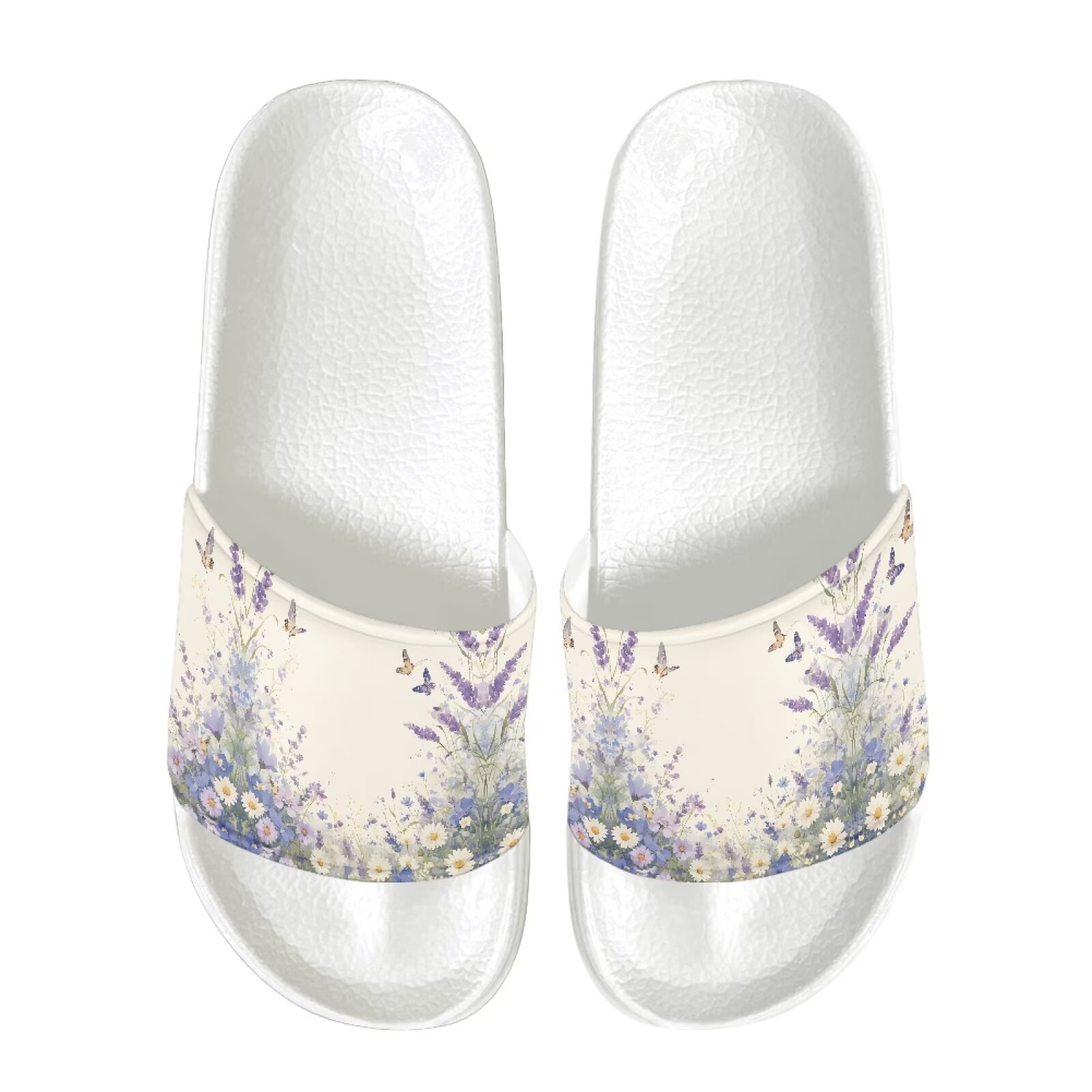 FUIALDOLG Anti-Slip Slippers for Women Shower Bathroom Slides Sandals ...