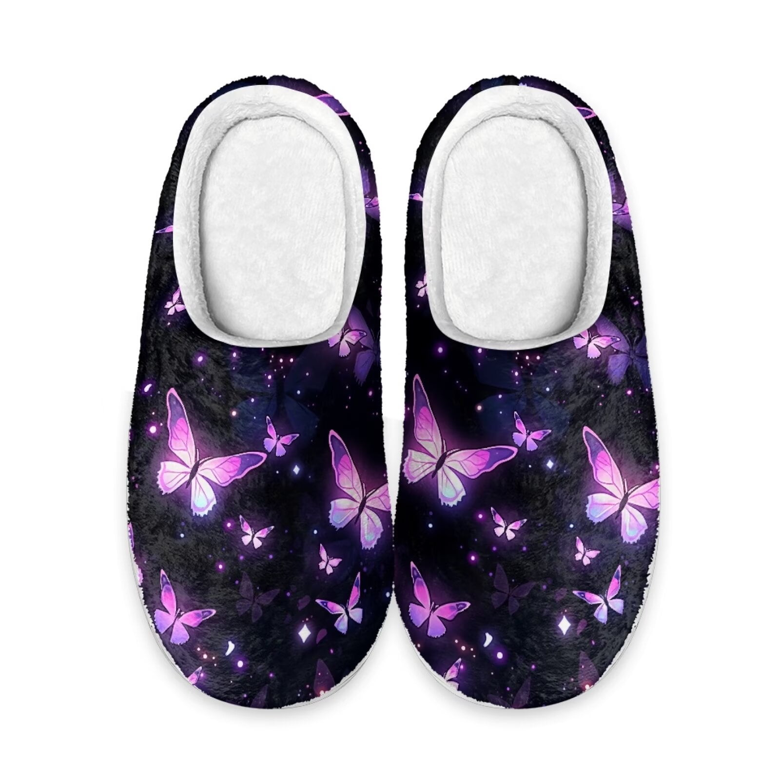FUIALDOLG House Slippers Scuff Slides Womens Cozy Memory Foam Slipper ...