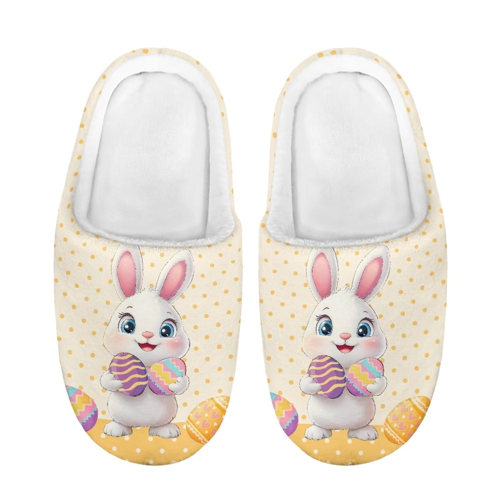 FUIALDOLG Kids Slippers Girls House Shoes Kawaii Cow Printing Bedroom ...