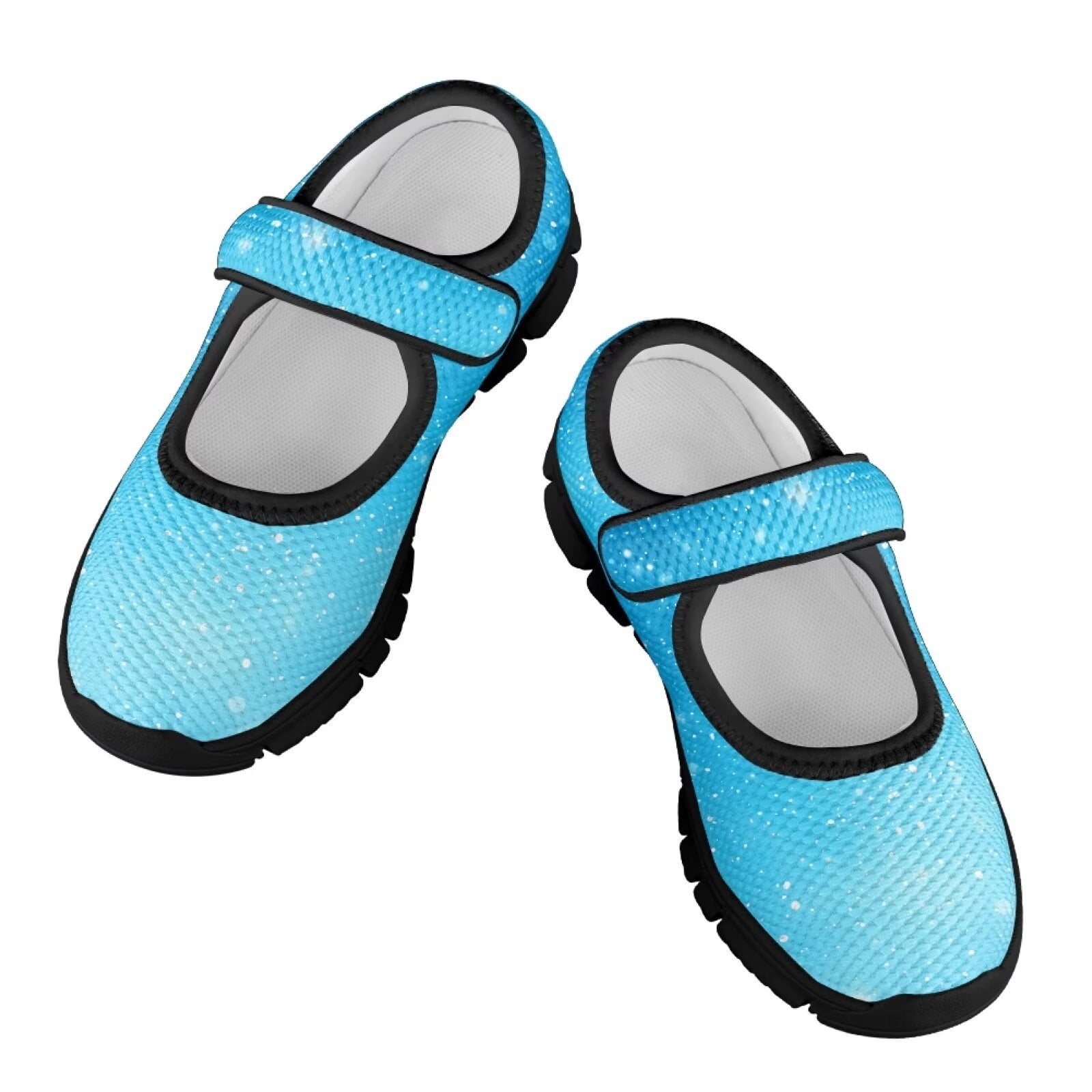 FUIALDOLG Princess Shoes for Little Girls Wide Barefoot Shoes ...