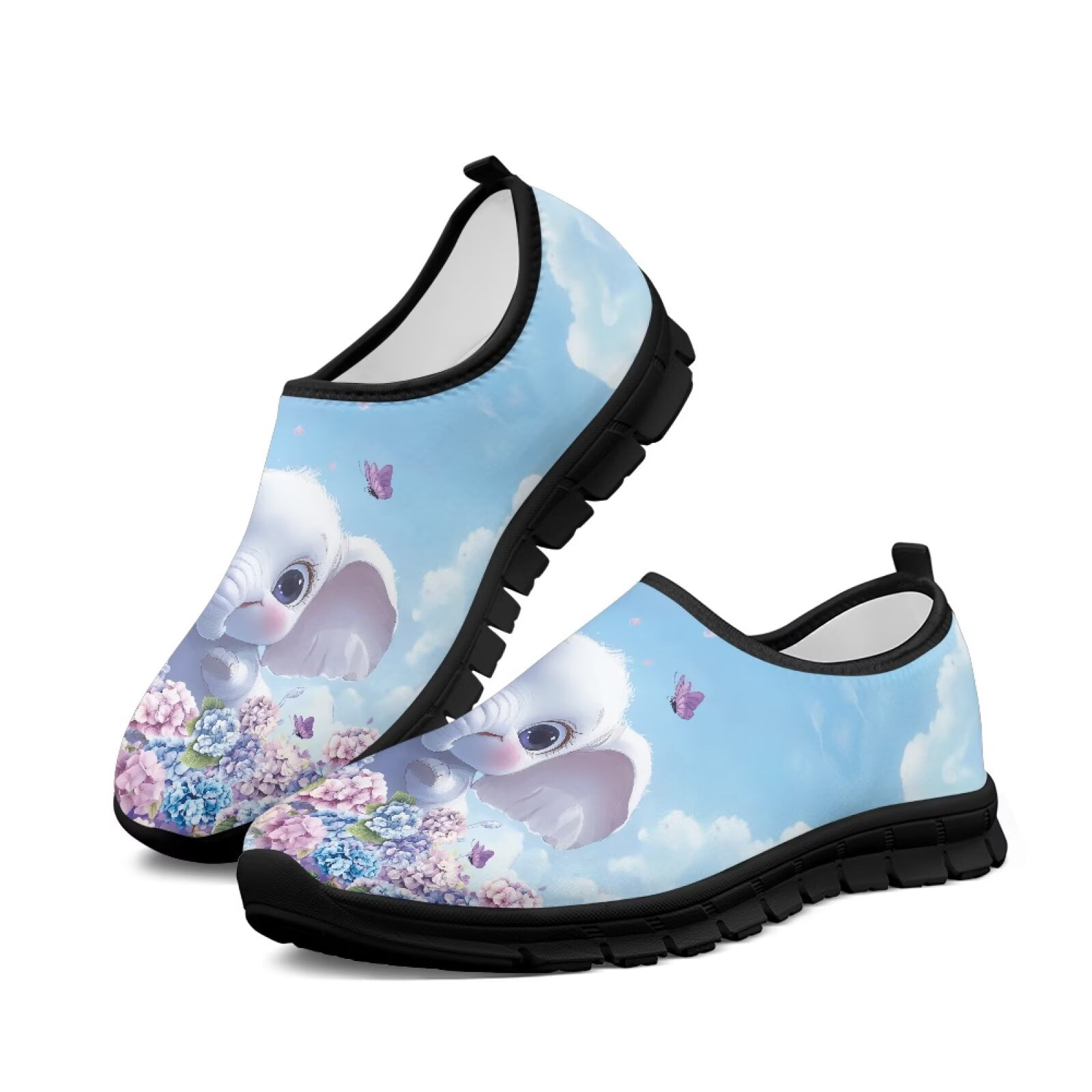 FUIALDOLG Women Walking Shoes Low Heel Comfortable Tennis Shoes Coach ...