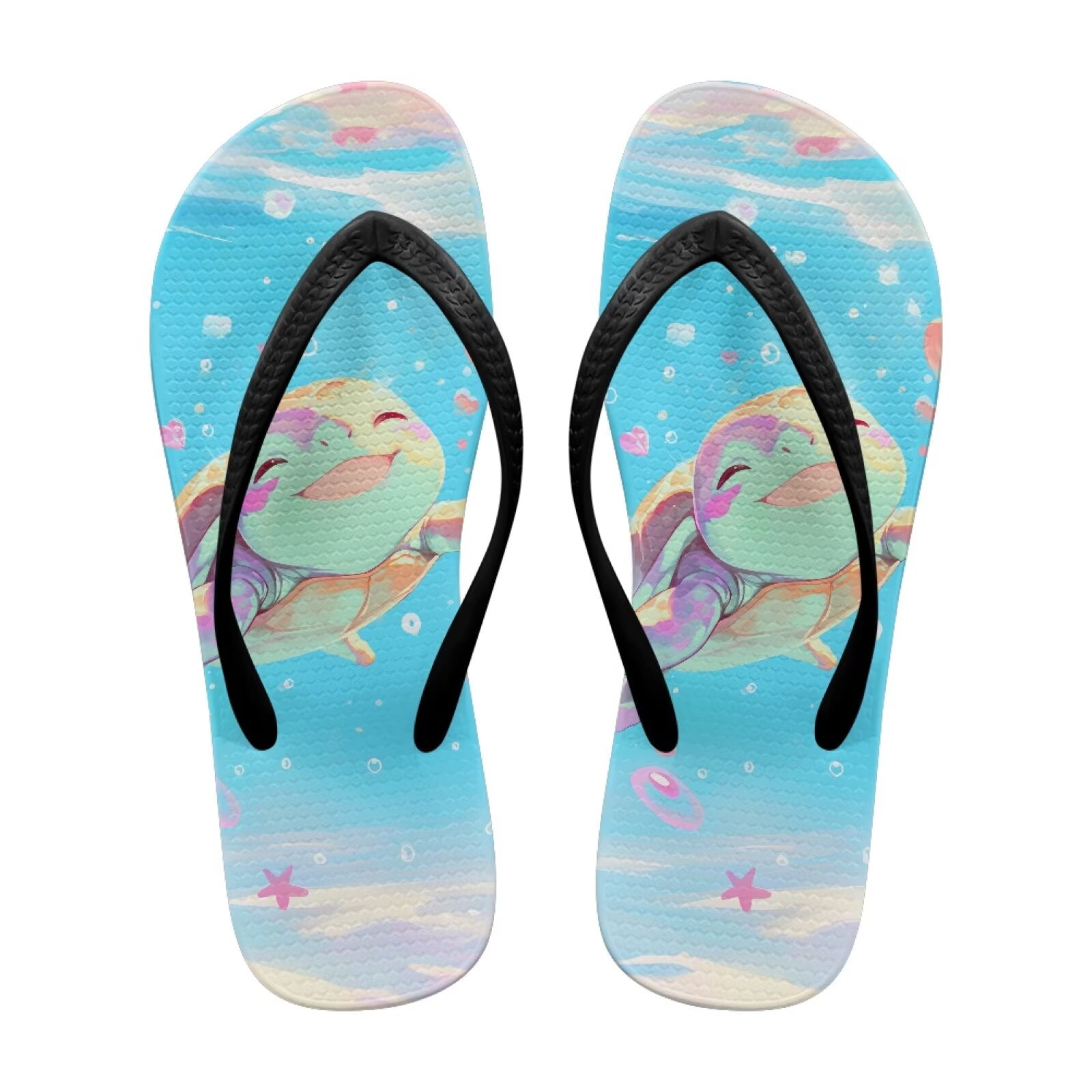 FUIALDOLG Women Waterproof Flip Flops Shower No-Slip Sandals for Pool ...