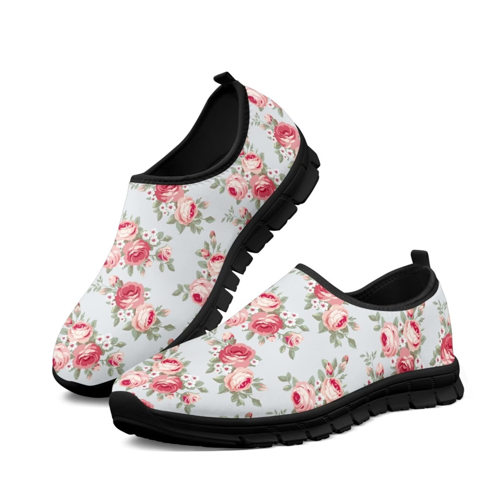 FUIALDOLG Womens Comfortable Lounging Walking Sneakers Steel Toe ...