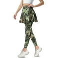 FUIALDOLG Womens Green Deer Hunting Camo Skirted Leggings Camouflage ...