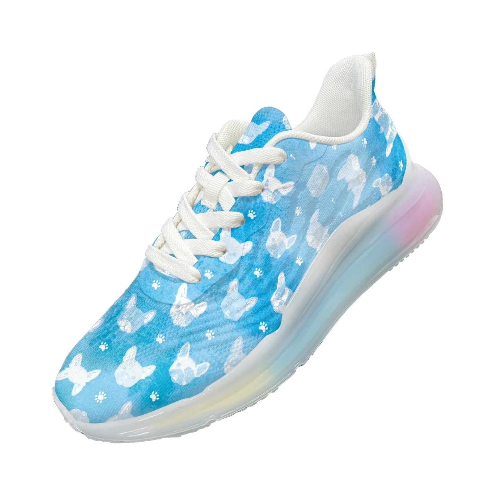 FUIALDOLG Womens Slip on Walking Shoes Breathable Non Slip Work Shoes ...