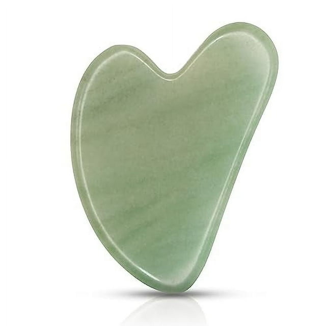 Fuiyoocen Gua Sha Facial Tools Natural Jade Guasha Tool For Face