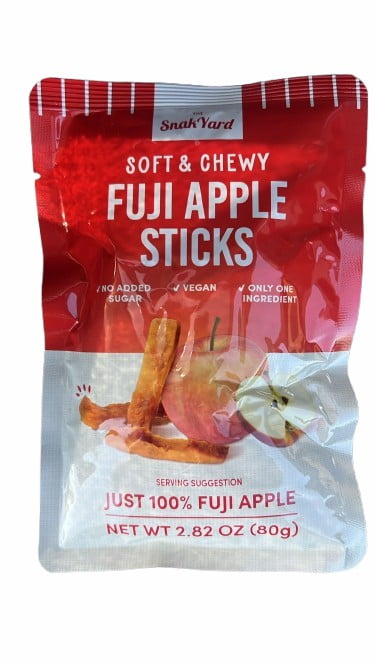 FUJI APPLE STICKS SOFT & CHEWY NET WT 2.82 OZ 80g - Walmart.com