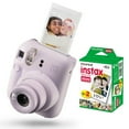 FUJIFILM INSTAX MINI 12 Instant Film Camera ( Lilac Purple ) + Fujifilm ...