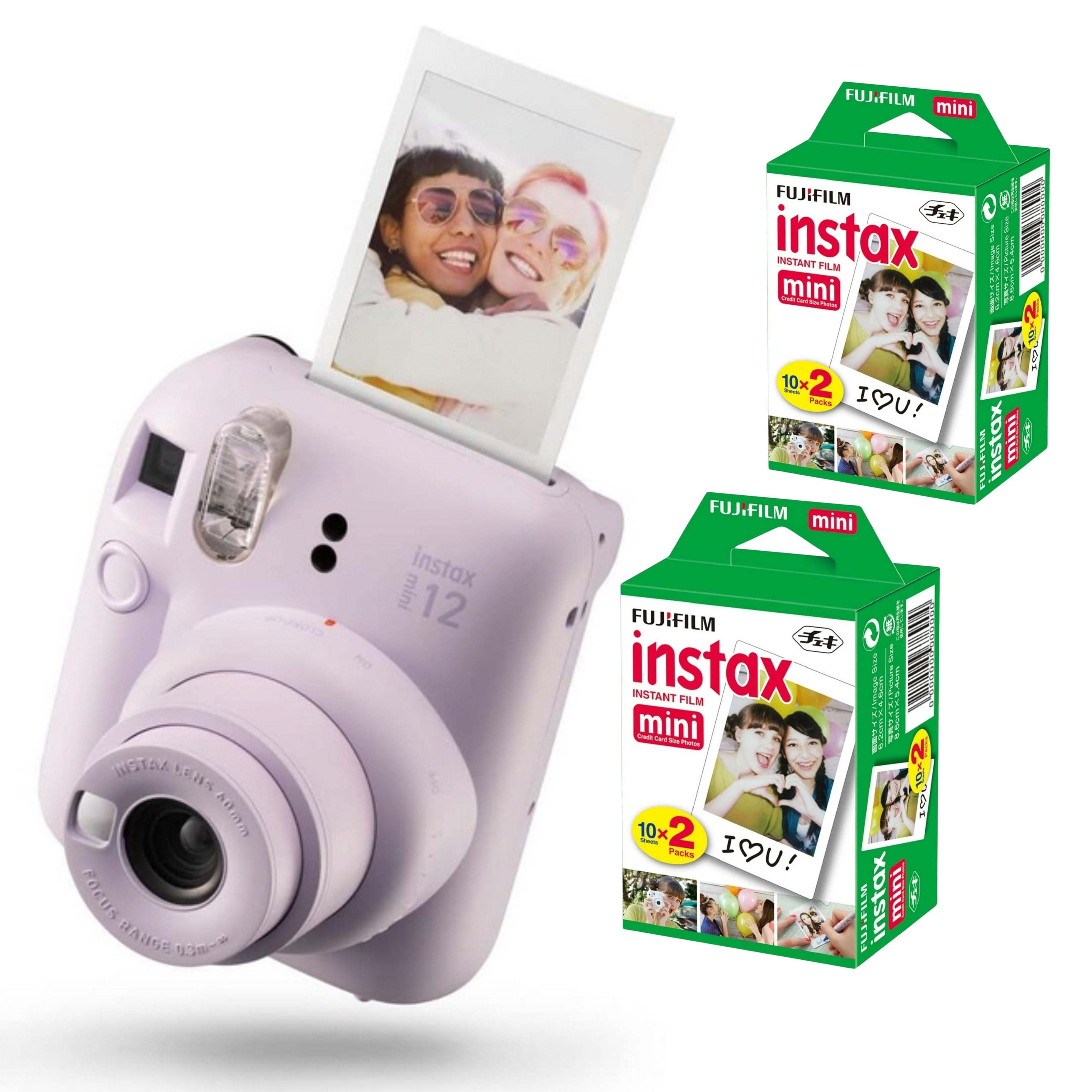 Fujifilm Instax Mini 12 Instant Film Camera ( Lilac Purple ) Fujifilm ...