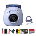 FUJIFILM INSTAX PAL Digital Camera (Lavender Blue) Bundle With 12 inch ...
