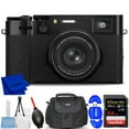 FUJIFILM X100VI Digital Camera (Black) 16821913 - 7PC Accessory Bundle ...