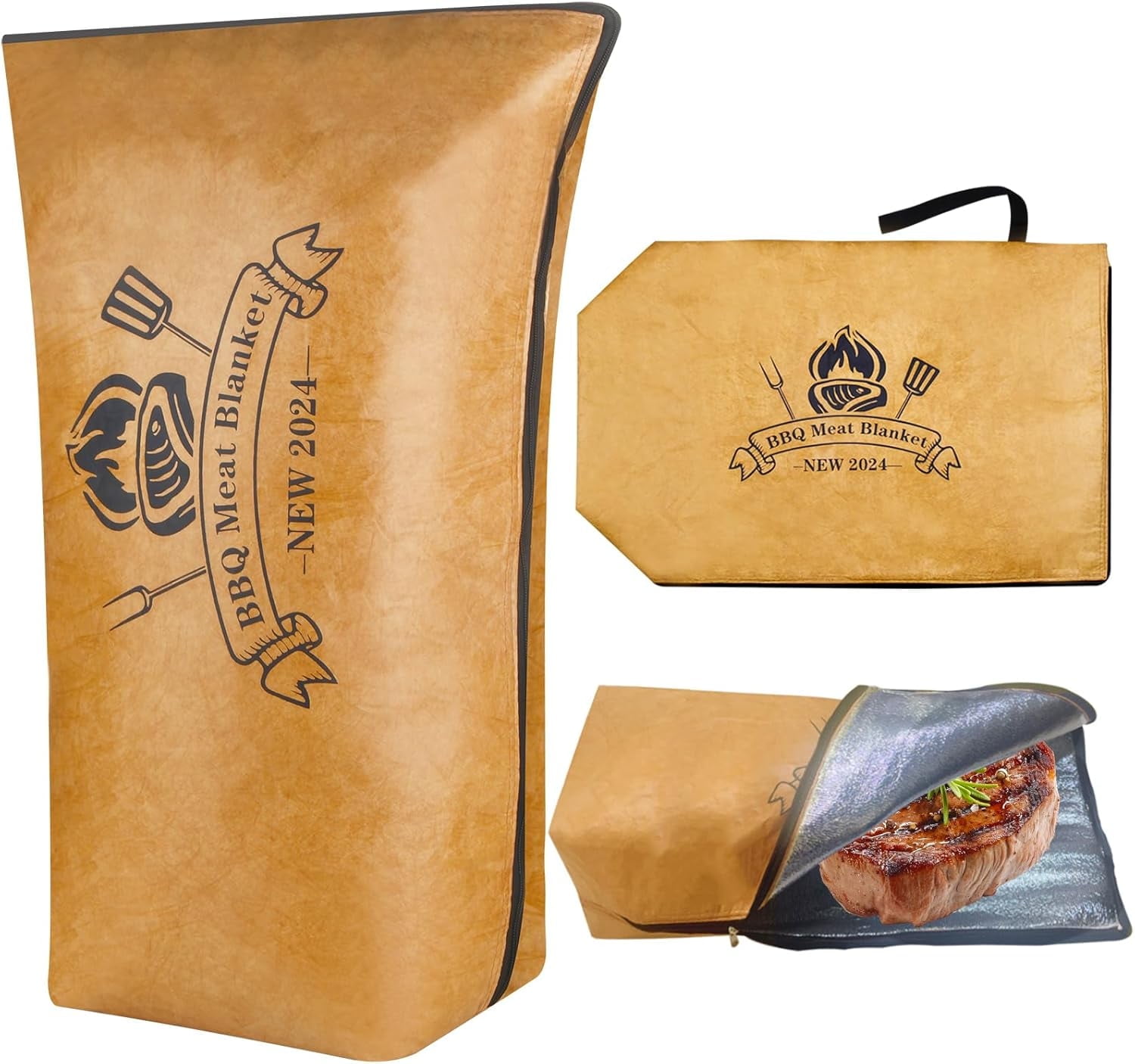 BBQ Blanket for Resting Meat,Smoker Meat Resting Blanket, Reusable ...