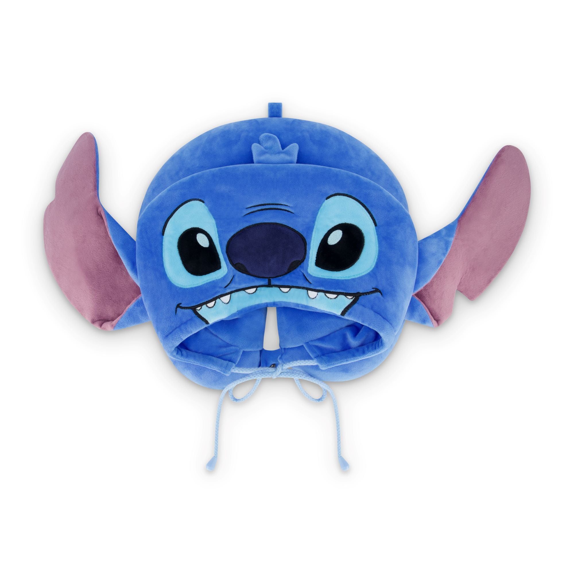 FUL Disney Stitch Hooded Neck Pillow with 3D Ears, Travel Accessories ...