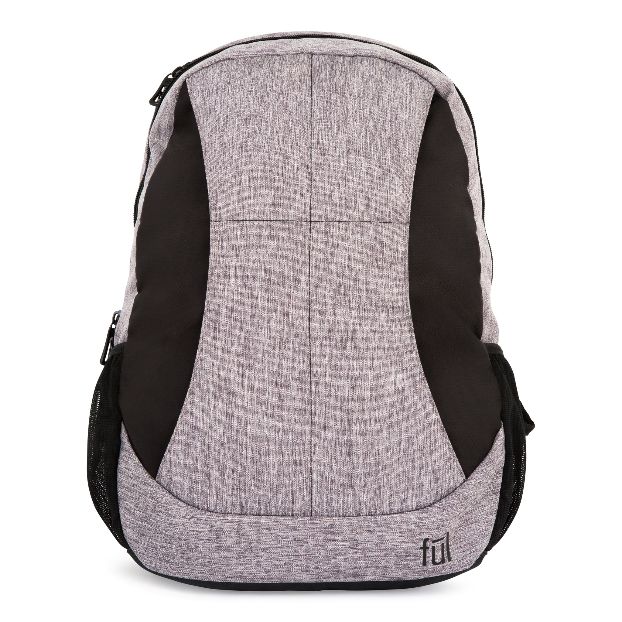 FUL Westly Laptop Backpack, Heather Grey - Walmart.com
