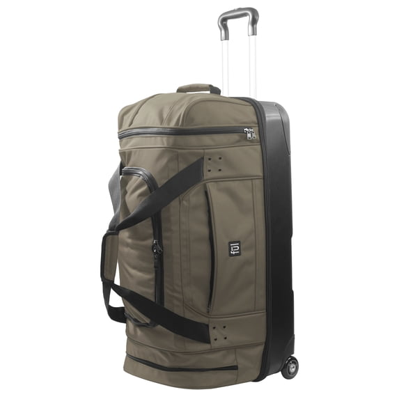 FUL Workhorse 30-Inch Rolling Duffel Bag, Split-Level Travel Luggage ...