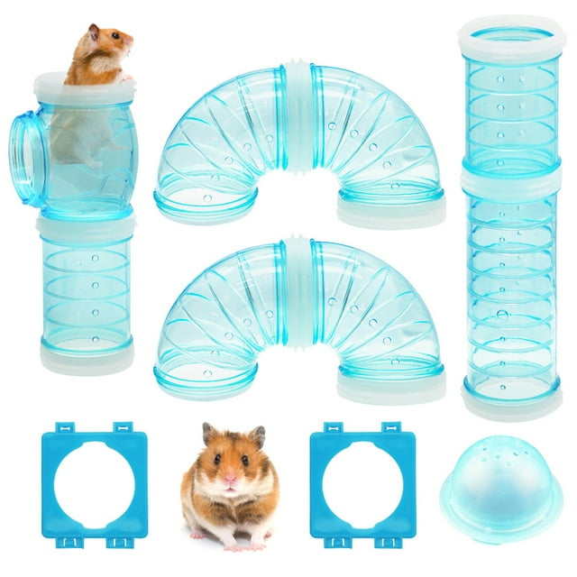 FULANDL Hamster Tubes Set, Creative DIY Assorted Connection Tunnel ...