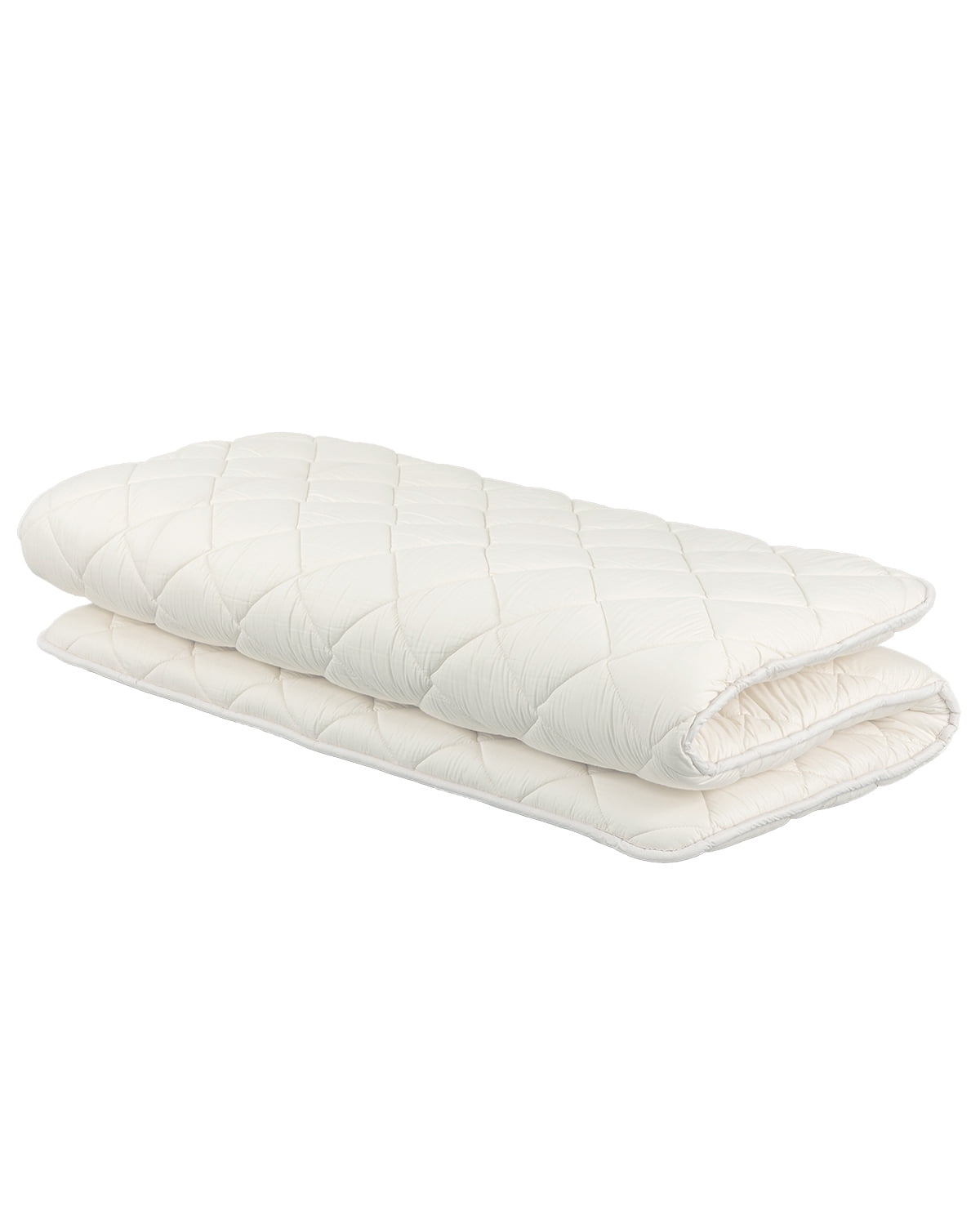 FULI Japanese Trifold Futon Floor Mattress, Portable Shikibuton (White ...