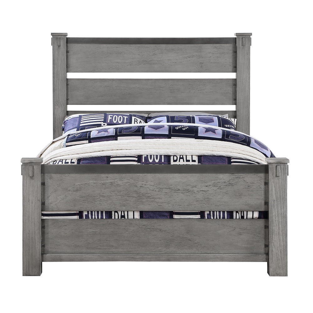 FULL BED | Gray Finish - Walmart.com