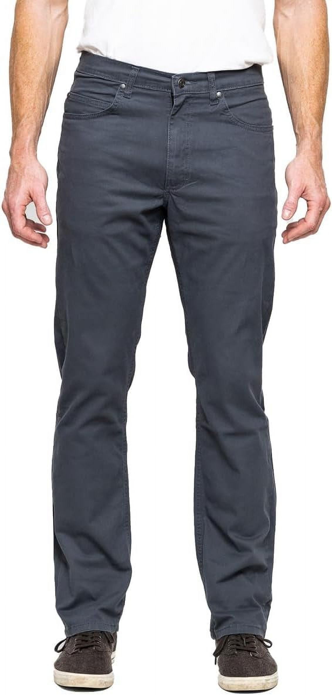 FULL BLUE 5 Pocket Twill Pants, Regular Fit, Performance Stretch, Grey ...