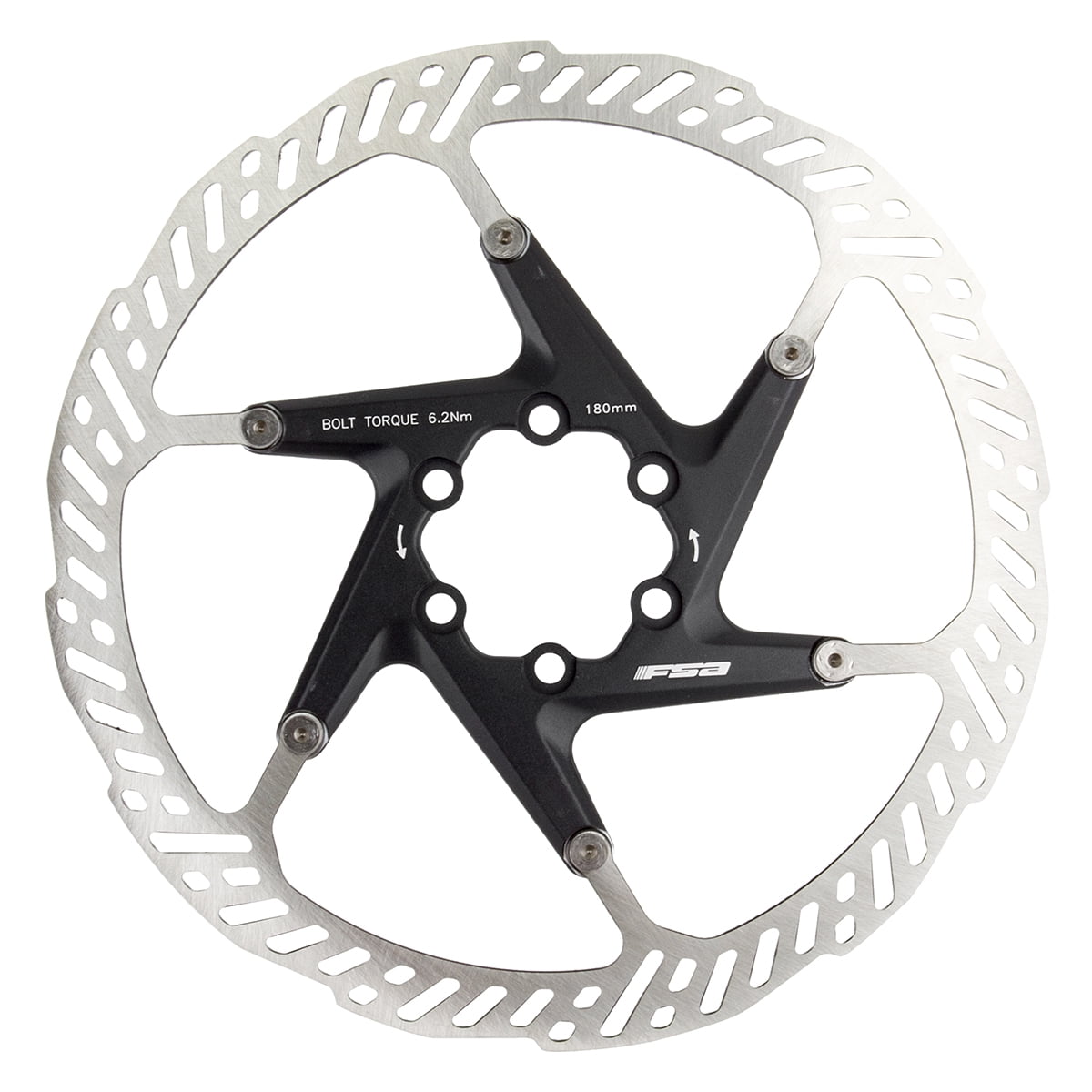FULL SPEED AHEAD BRAKE PART FSA DISC ROTOR 180 KFORCE 2pc - Walmart.com