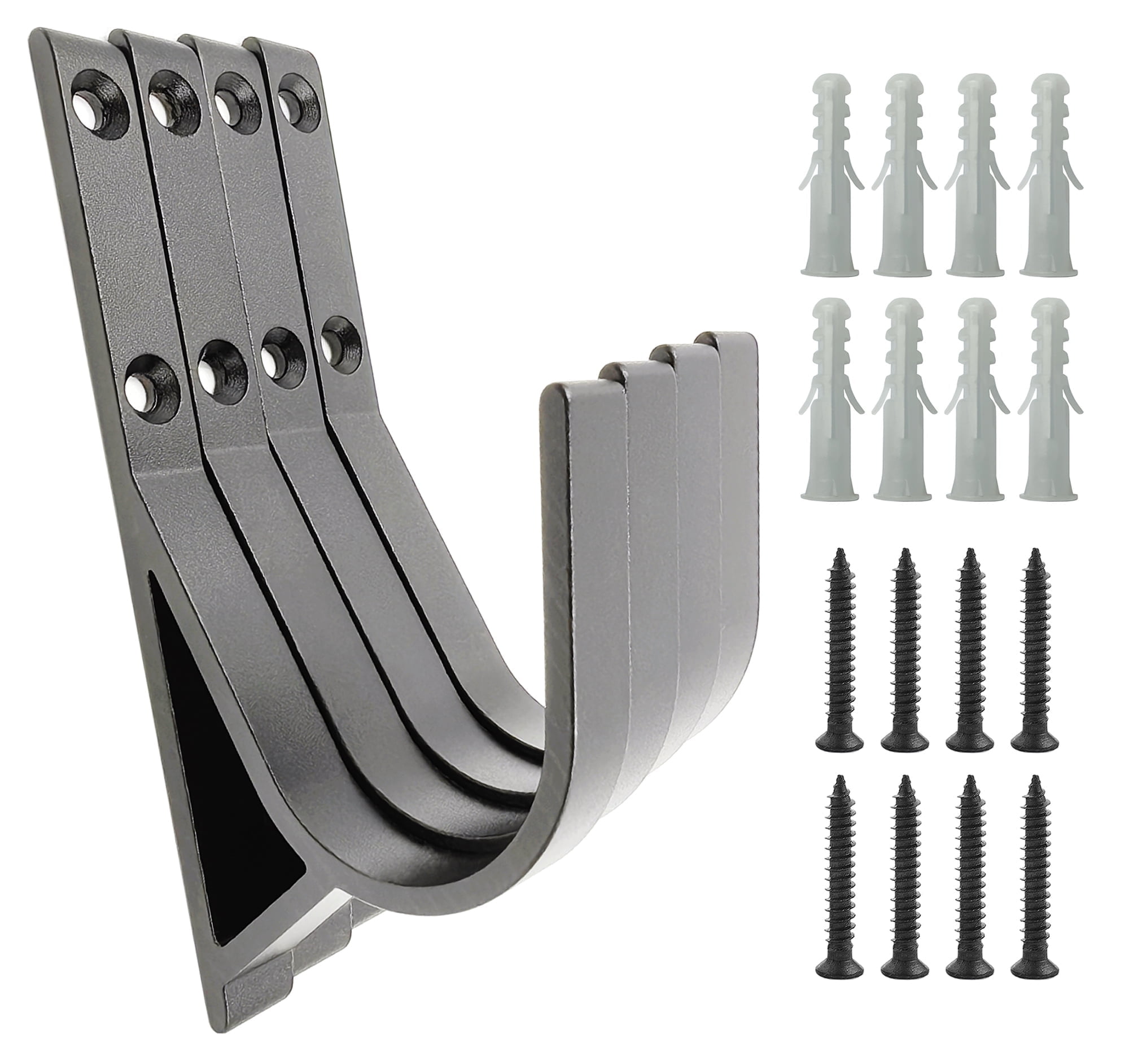 FULLBOW Aluminum Gun Rack Wall Mount, Horizontal Gun Racks for Wall ...