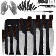 Slitzer CTCASE21 Slitzer 22pc Professional Chef' s Cutlery Set in Case ...