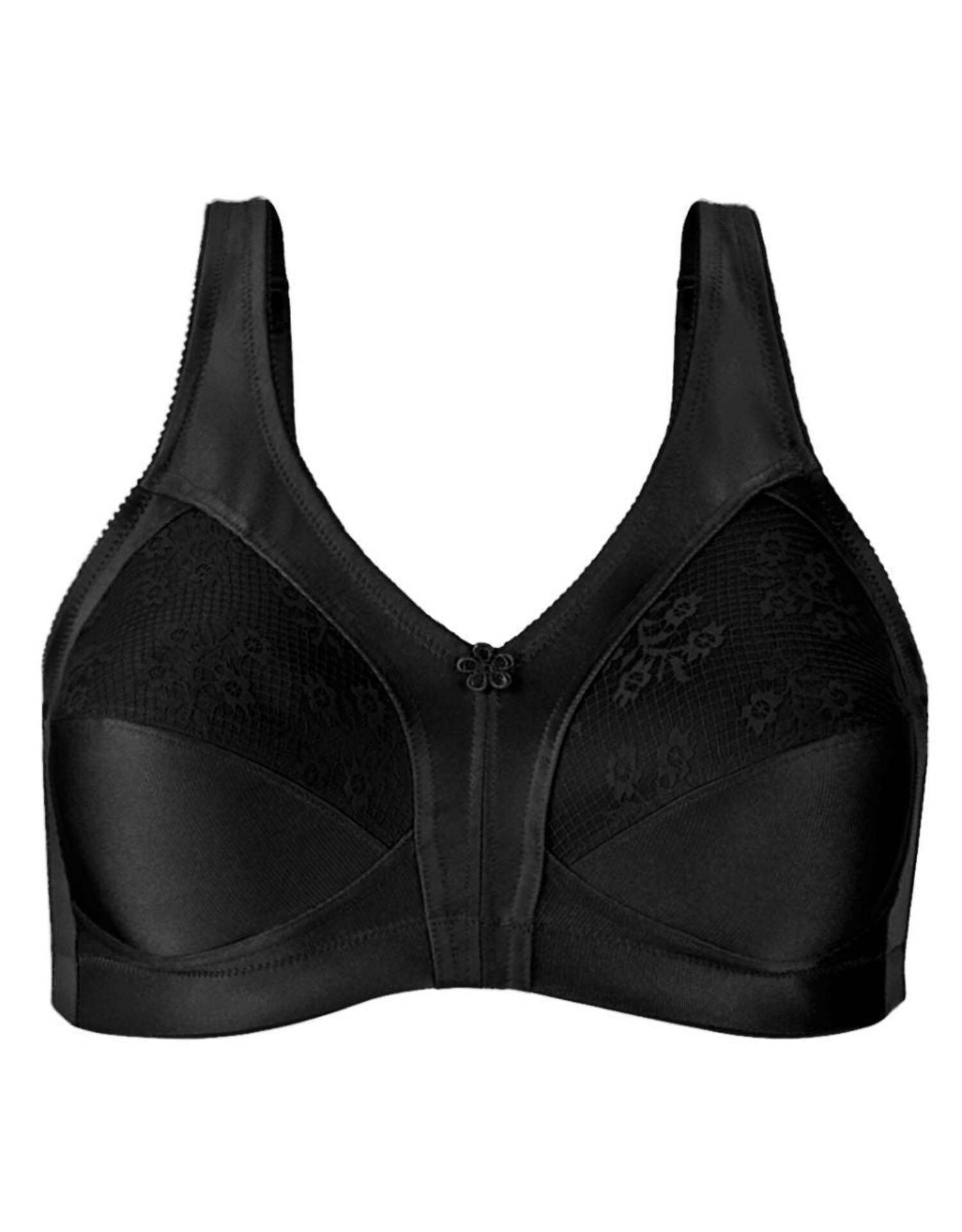 FULLY® Side Shaping Wirefree Bra with Floral Lace - Style 5100548 ...